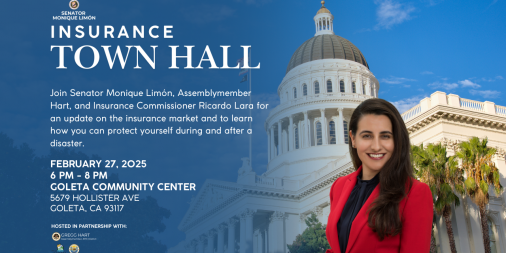 Senator Limón to host Insurance Town Hall | Senator Monique Limón